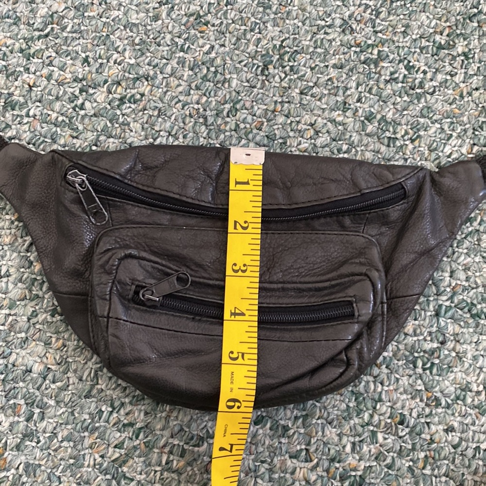 Vintage Leather Fanny Pack - Gem